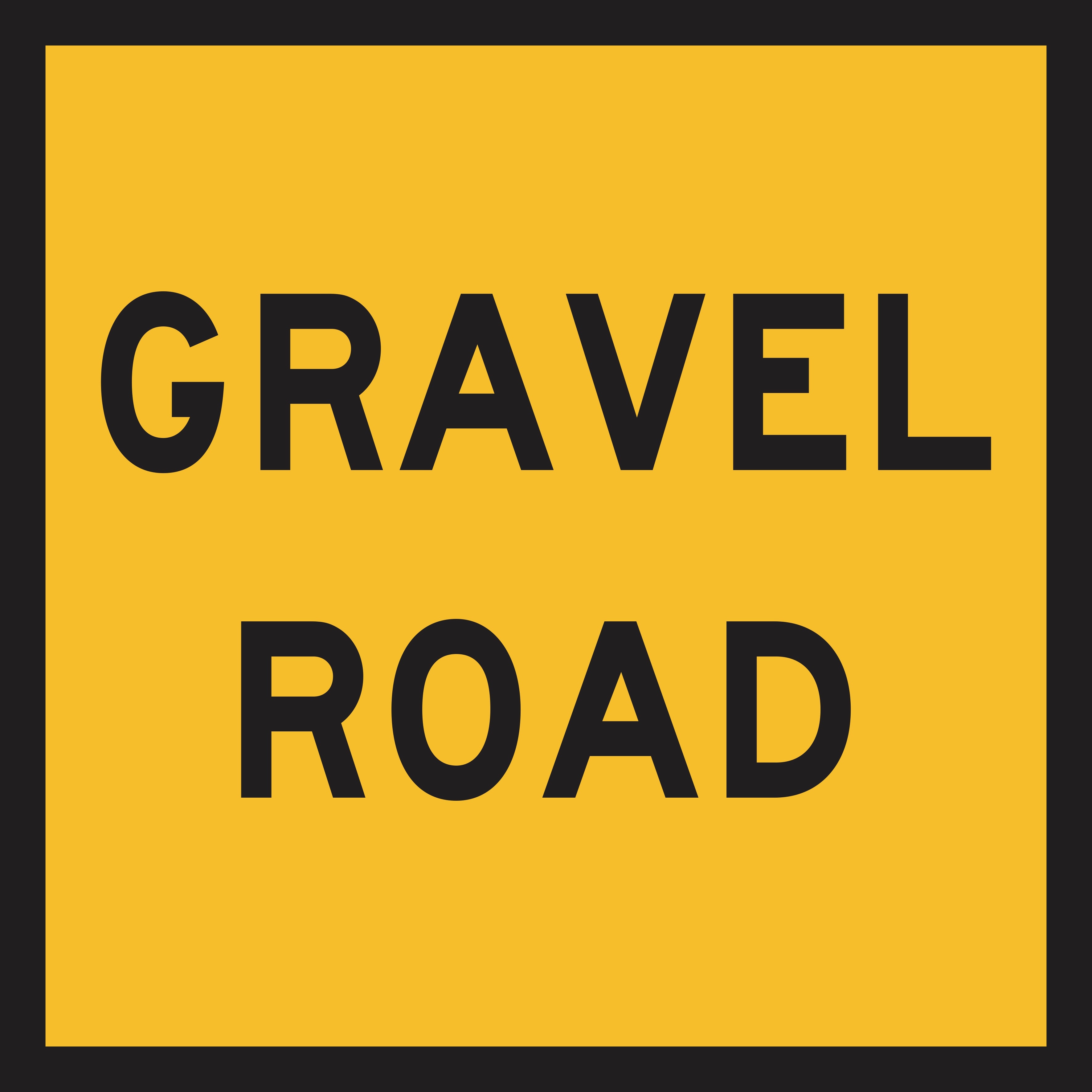 Gravel Road (MMS Insert) – Signbiz