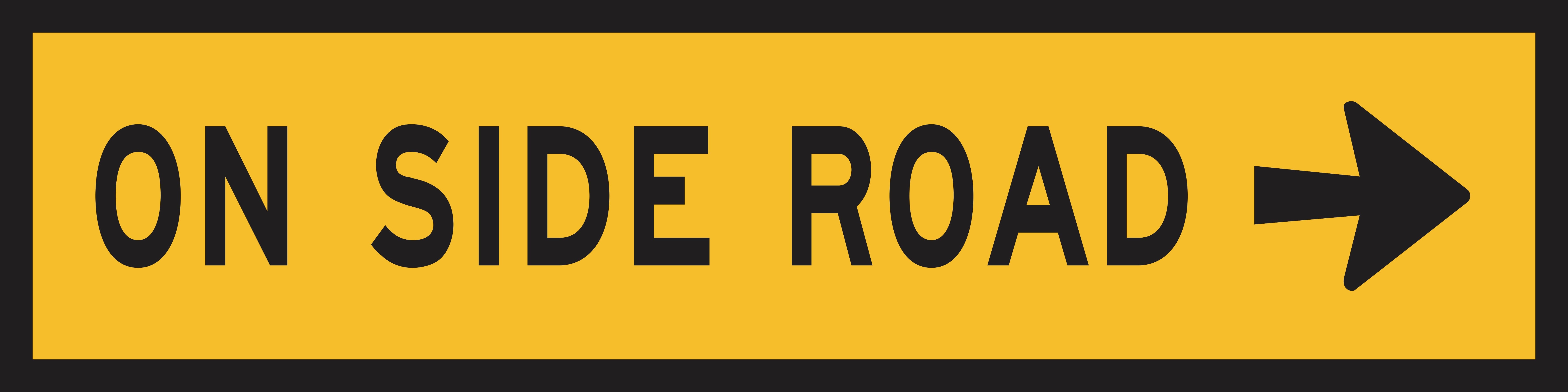 On Side Road Right (MMS Insert) – Signbiz
